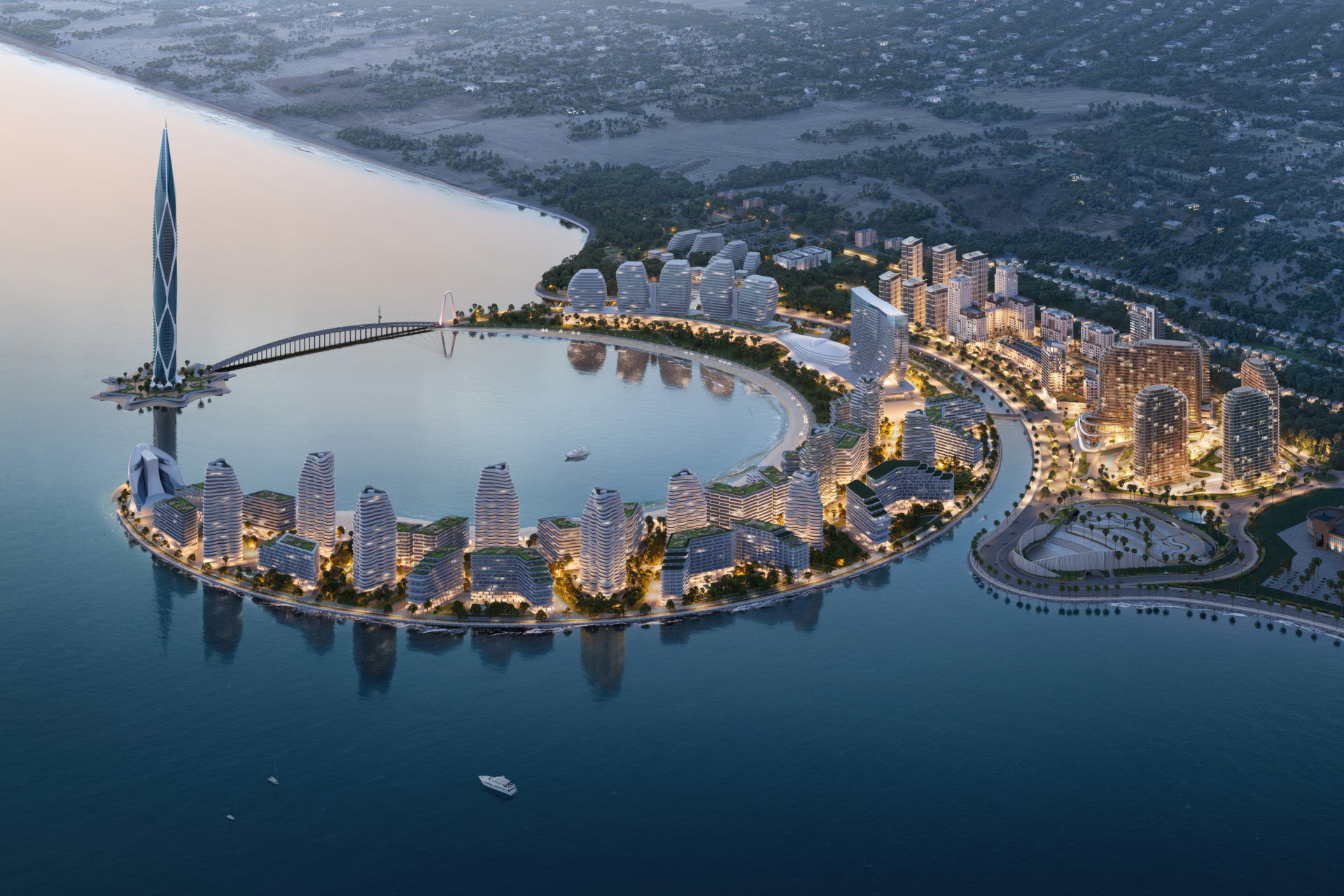 Signature Animation for Reportage Heights in Baku | ZOA Studio